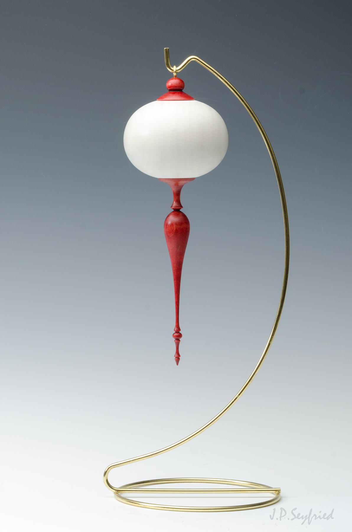 Bleached Maple Ornament | American Association of Woodturners