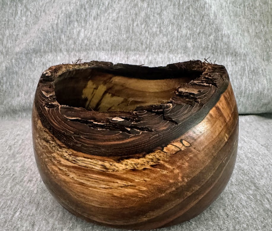 Calabash style walnut live edge | American Association of Woodturners