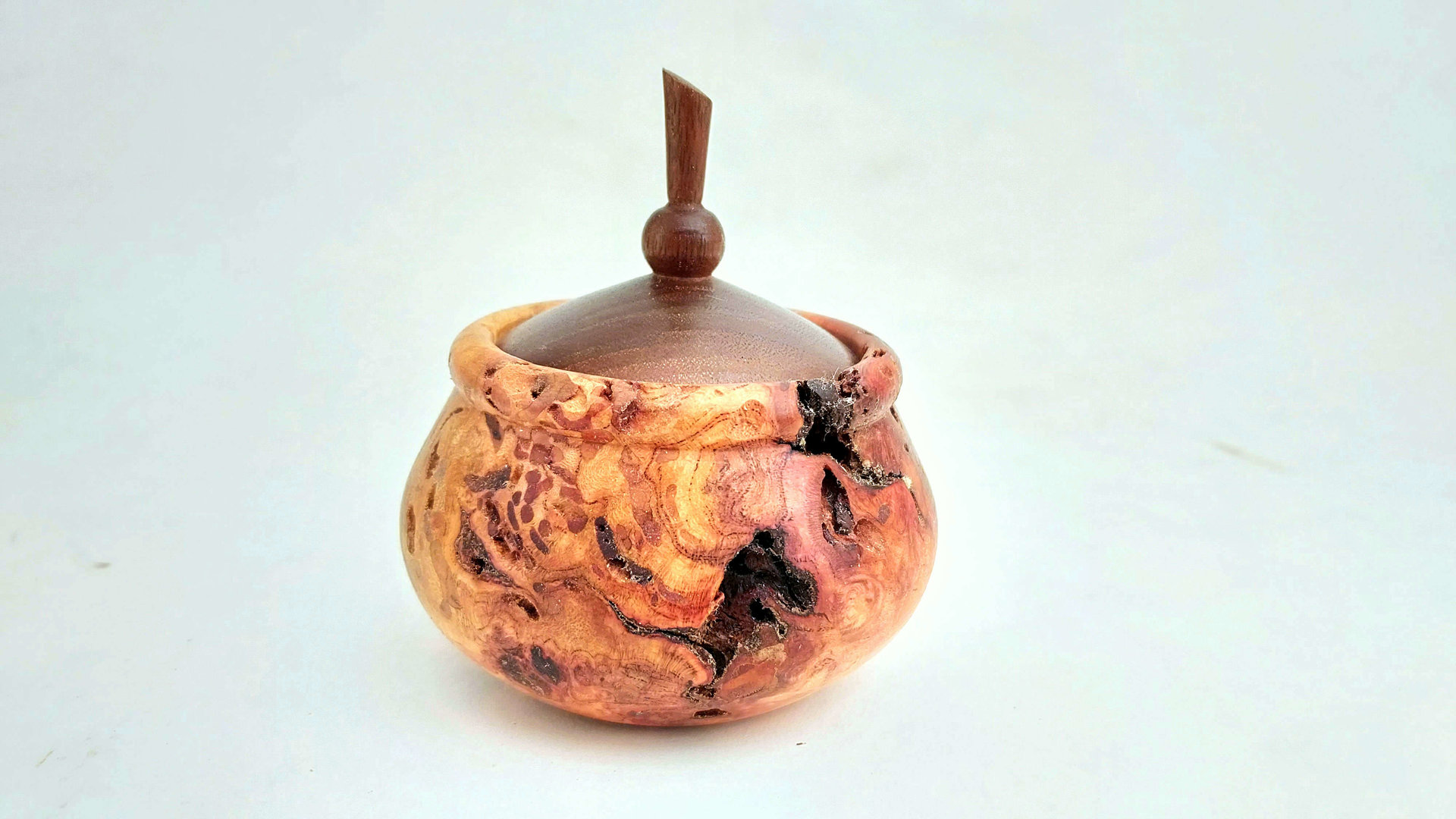 Cherry Burl Pot Box | American Association of Woodturners