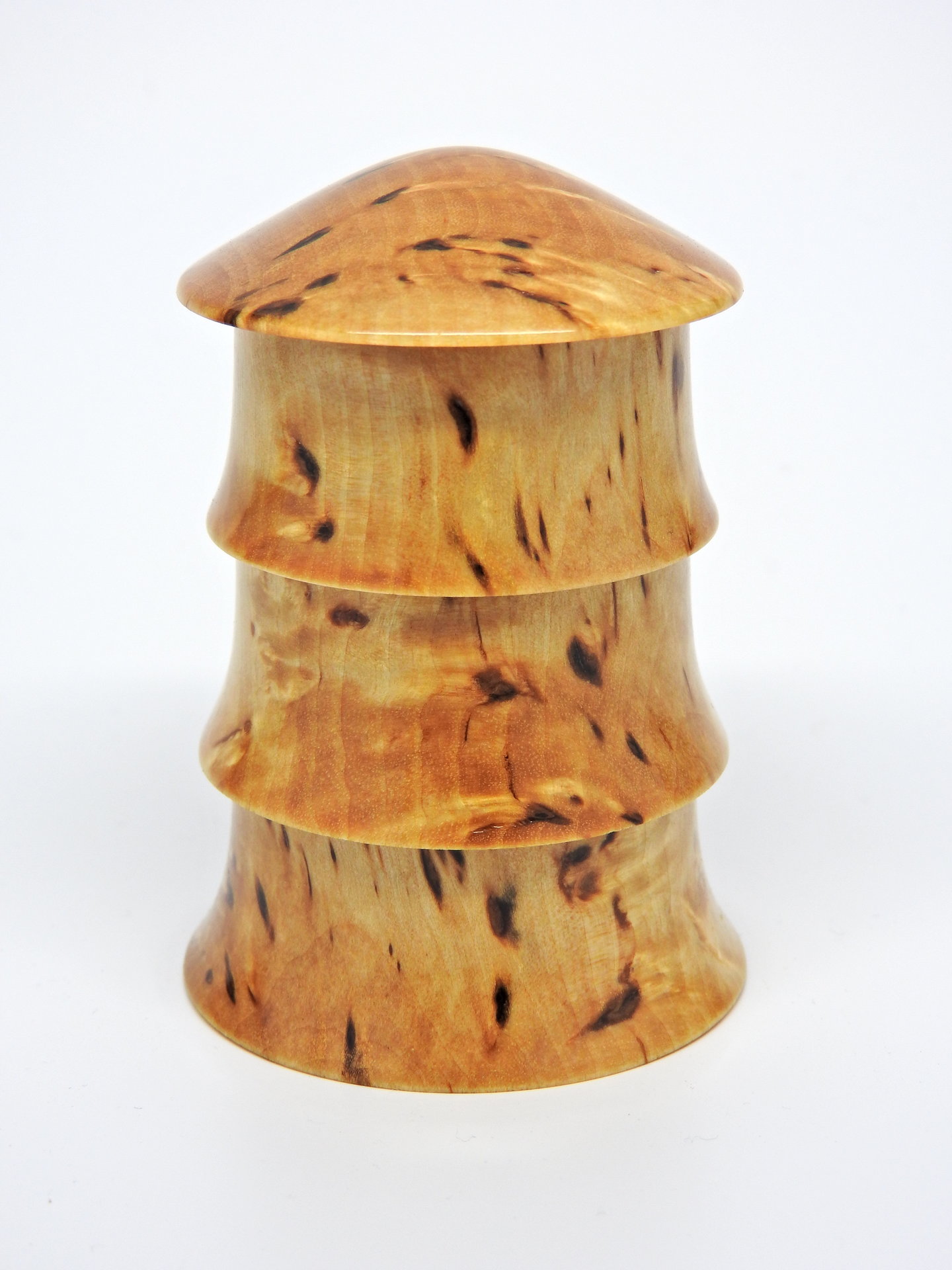 Masur Birch Pagoda Box | American Association of Woodturners