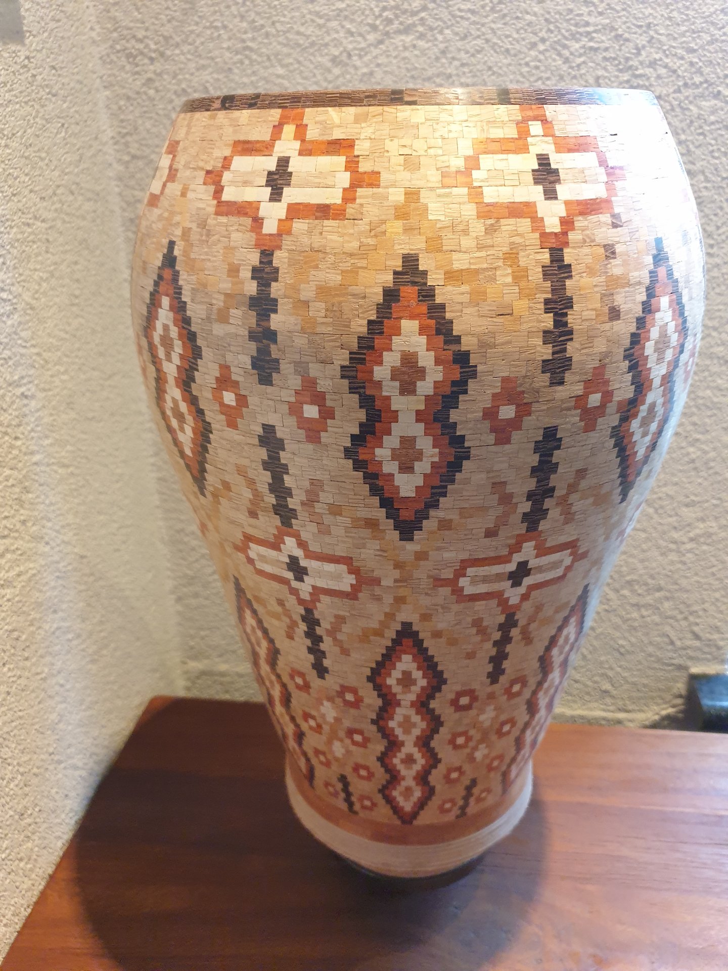 segmented vase 144 pieces per row | American Association of Woodturners